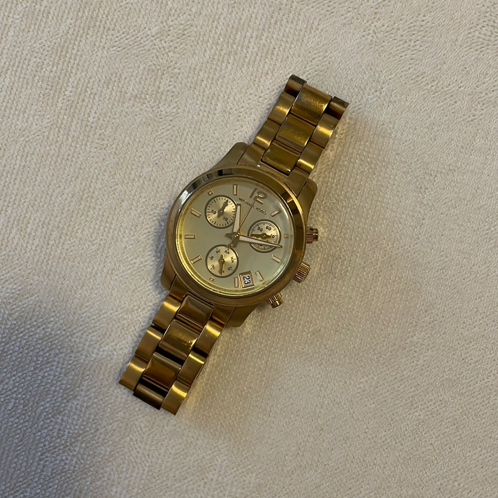 Michael Kors Gold Monochromatic Watch - Gem